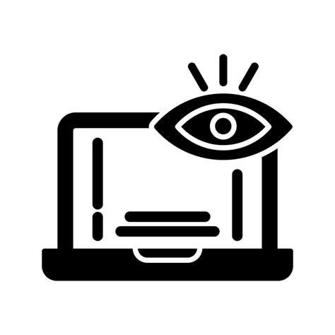 Monitoring Vector Icon 14733747 Vector Art At Vecteezy