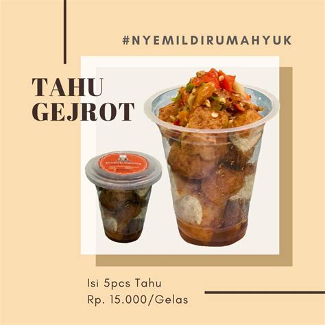 Jual Tahu Gejrot Shopee Indonesia