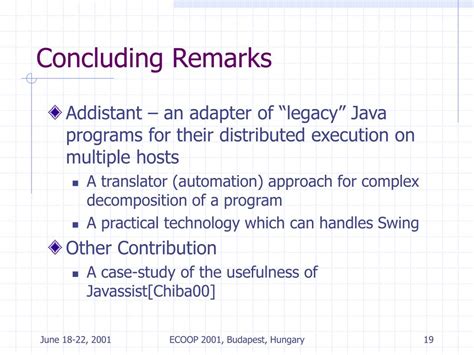 Ppt A Bytecode Translator For Distributed Execution Of “ Legacy