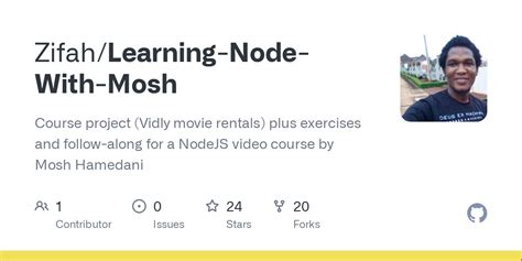 Github Zifahlearning Node With Mosh Course Project Vidly Movie