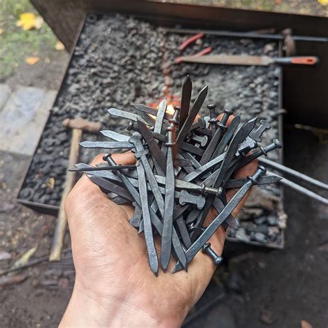 Hand Forged Mini Sword Ben Makes