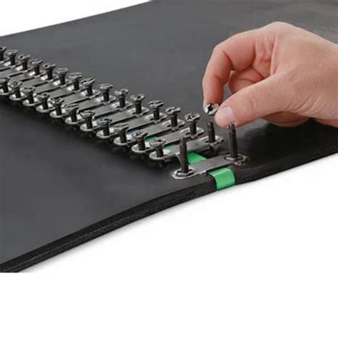 Carbon Steel Solid Plate Conveyor Belt Fasteners At ₹ 400piece In