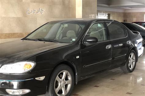 نیسان ماکسیما دنده‌ای کارکرده بدنه چند لکه رنگ شاستی و سقف ستون سالم