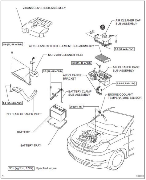 Toyota Sienna Service Manual Engine Coolant Temperature Sensor 2gr