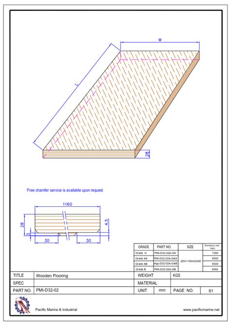 Shipping Container Floor Grade H