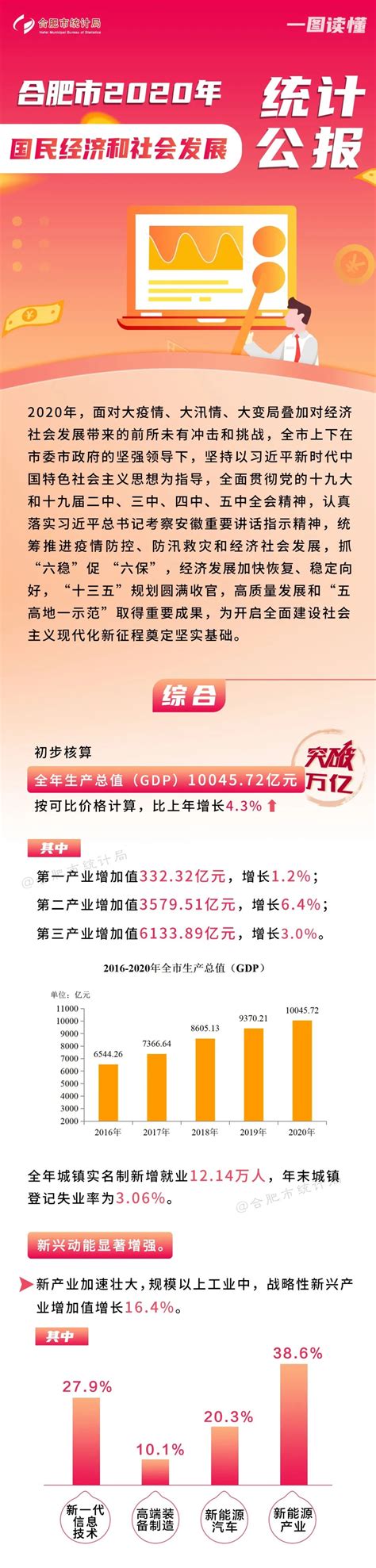 10045 72亿元合肥市2020年国民经济和社会发展统计公报发布凤凰网安徽 凤凰网