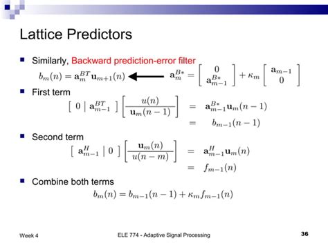 Linear Prediction Ppt