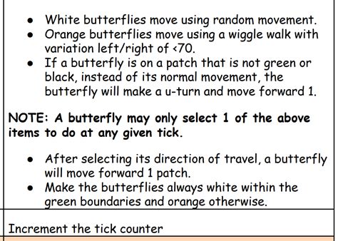 NetLogo Programming Prompt For This Program You Chegg Com