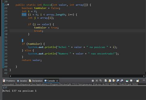 GitHub hettore desafioBuscaSequencial Dominando algoritmos básicos desafios de código em Java