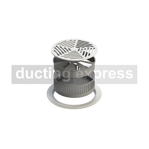 Floor Swirl Diffuser 200mm Ducting Express