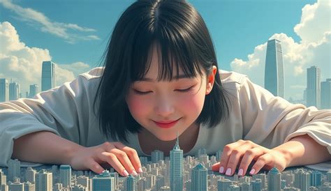 Japanese Giant Girl Super Best Masterpiece Giant Girls Raw Photography Art Seaart Ai