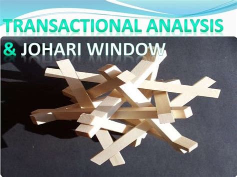 transactional analysis ppt