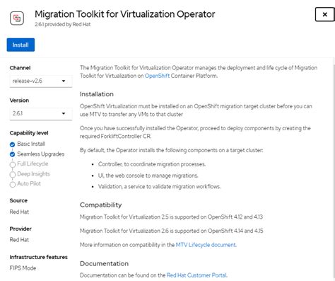 migration toolkit for virtualization openshift container platform 4 15 on hpe proliant intel