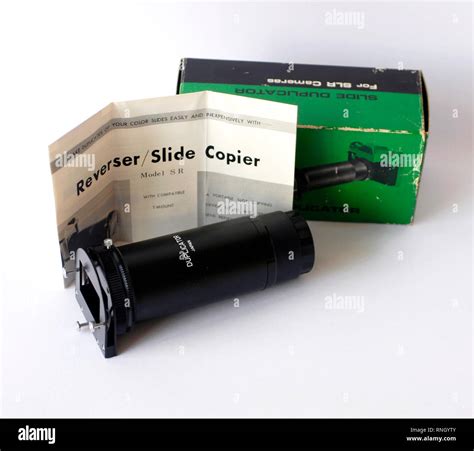 Slide Duplicator For Slr Cameras Made In Japan Slide Duplicator Reverser Copier Model S