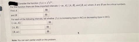 solved consider the function f x x2e2x for this function