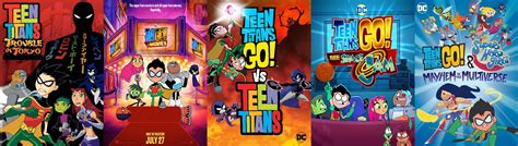 The Original Teen Titans And Teen Titans Go Movies By Dlee1293847 On