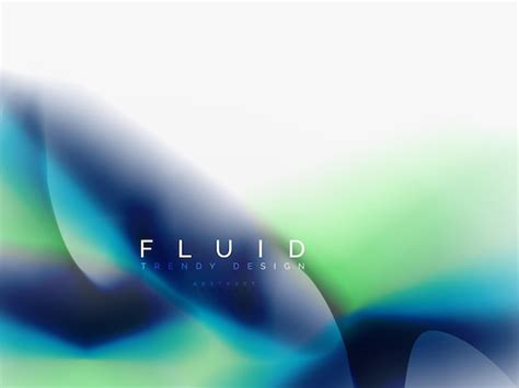 Premium Vector Background Abstract Fluid Colors Design