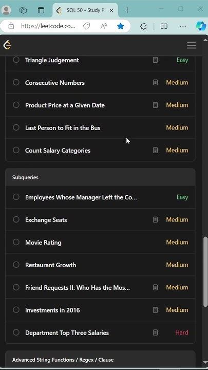 Leetcode Sql Overview Crack Sql Interviews In 50 Questions Datascience Interviewprep