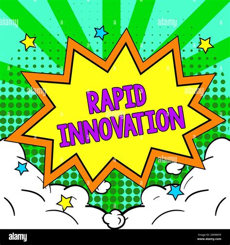 Text Caption Presenting Rapid Innovation Concept Meaning Characteristic Of A Website That