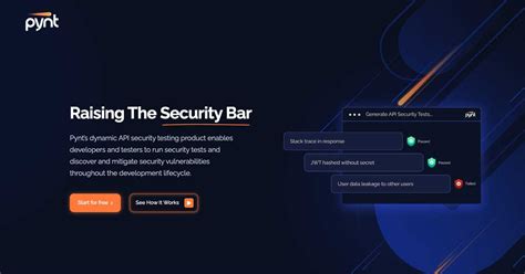Pynt Effortless API Security Testing