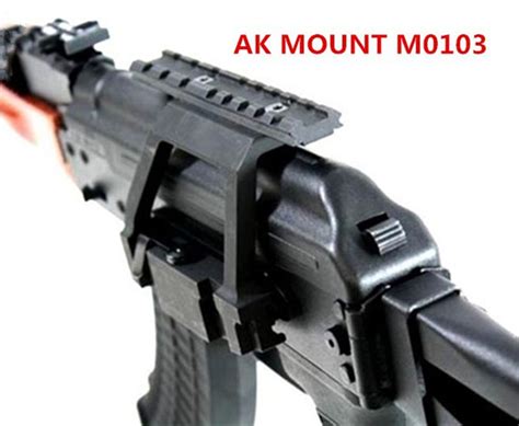 Tactical Ak 74 Serie Rail Side Mount Quick Qd Style 20mm Detach Rail Lock Scope Mount Base Gun