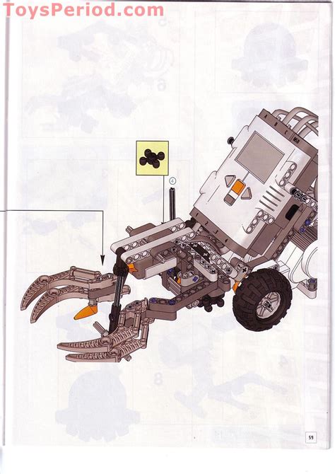 Lego 8527 Lego Mindstorms Nxt Instructions And Parts List