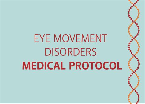 Eye Movement Disorders Mjd Foundation