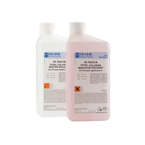 Hi 70431 Total Chlorine Reagent For Pca Series 500ml