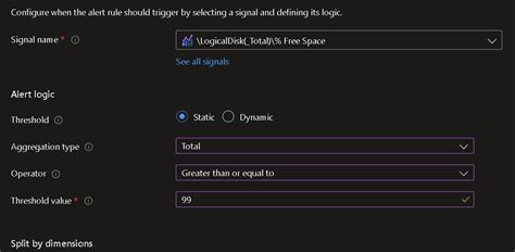Azure Metrics Alert Threshold Value Question Microsoft Qanda