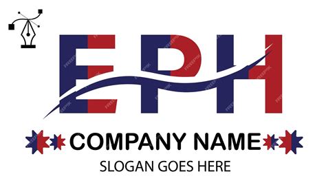 Premium Vector Eph Letter Logo