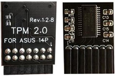 Replacement TPM Module Encryption Security Module Pin LPC ASUS Pin M R For