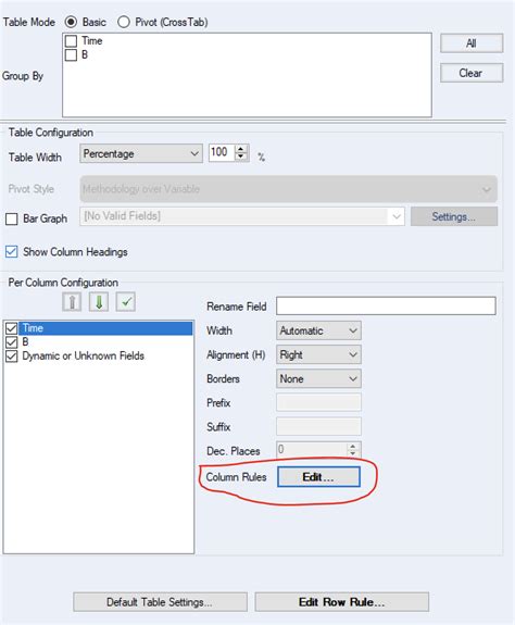 Solved Possible Bug Table Tool Alteryx Community
