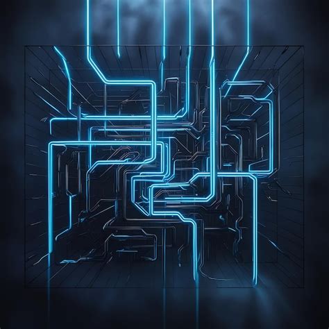 Abstract Visualization Of Global Network Connections With Glowing Points And Lines On A World