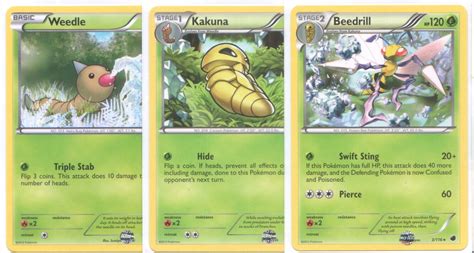 Beedrill Evolution Chart
