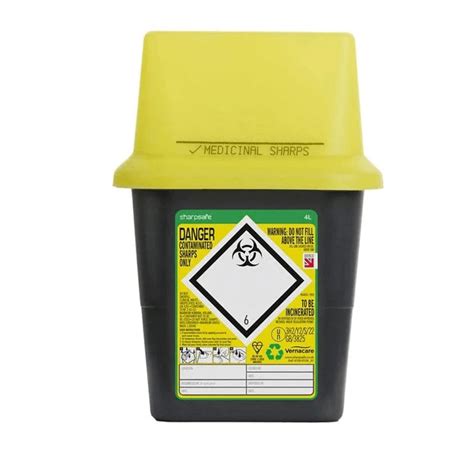 Sharp Safe Disposal Bin 5 Litre