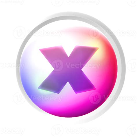 Wrong Or Exit Or Close Game Symbol Colorful Game Button 20967788 Png