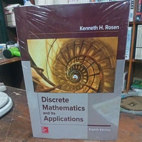 Jual Buku Discrete Mathematics And Its Applications Eighth Edition Kenneth H Rosen Shopee