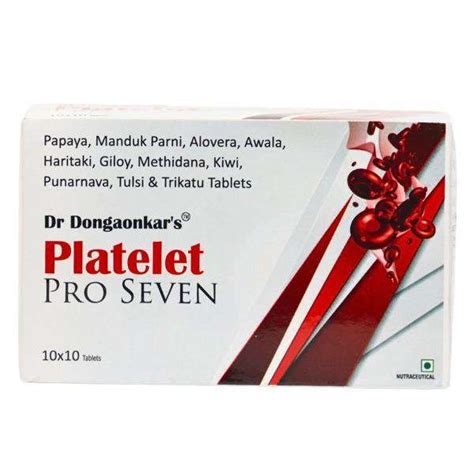 Platelet Tablet Platelet Pro Saven Tablet 100 Tab Best