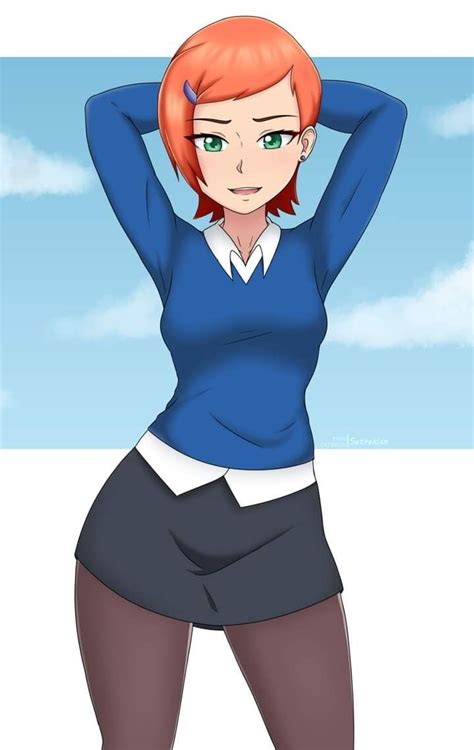 Pin On 𝘎𝘸𝘦𝘯 𝘛𝘦𝘯𝘯𝘺𝘴𝘰𝘯 Ben 10 Comics Cute Anime Character Female Cartoon