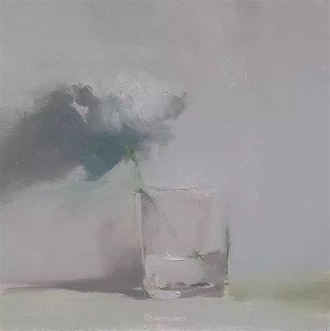 淡雅虚实静物花卉——英国画家neil Carroll系列3 世界名画网