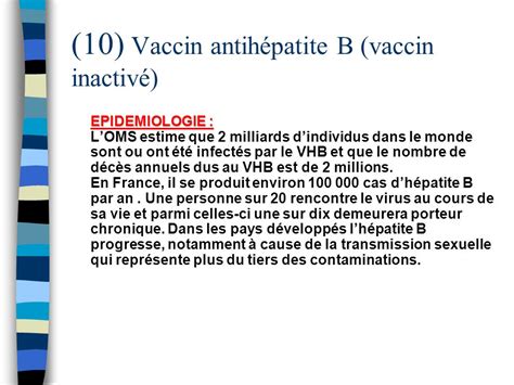 Vaccin Hepatite B Inactive