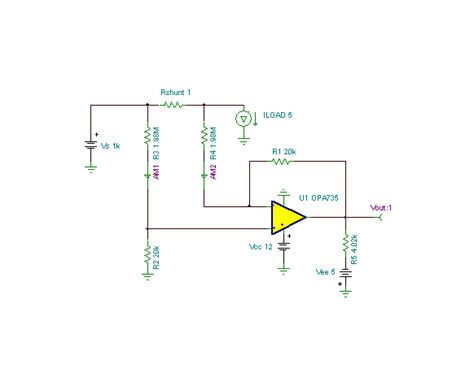 KV High Common Mode Voltage Difference Amplifier Circuit