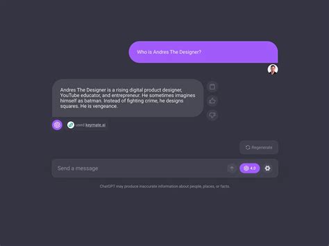 Chat GPT Redesign AI Chat Interactions On Behance