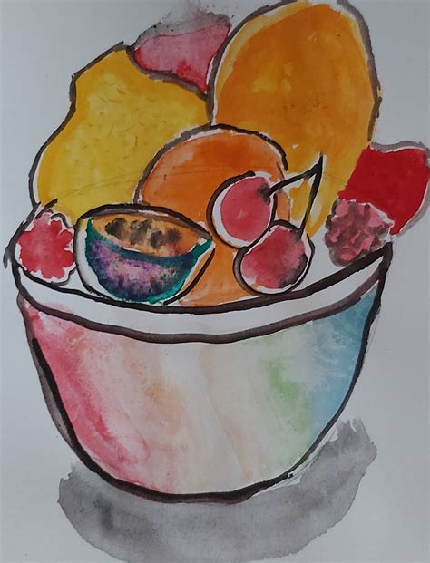 Zoes Stunning Fruit Painting