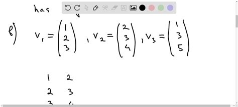 SOLVED Define Linear Dependence And Linear Independence Of Finite Sequence Of Vectors Determine