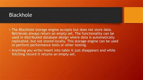 Database Storage Engines Ppt