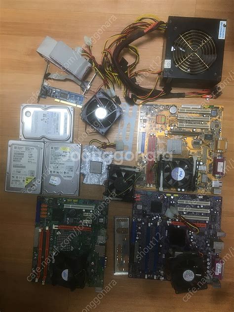 구형부품 노테스트 일괄판매합니다 Cpu메인보드 중고나라