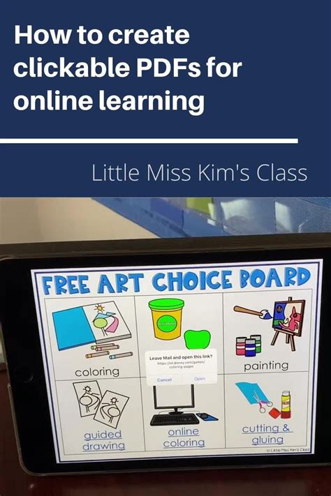 how to create clickable pdfs for online learning artofit