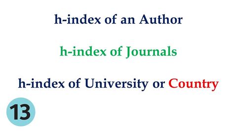 What Is H Index Journal At Corrina Davis Blog
