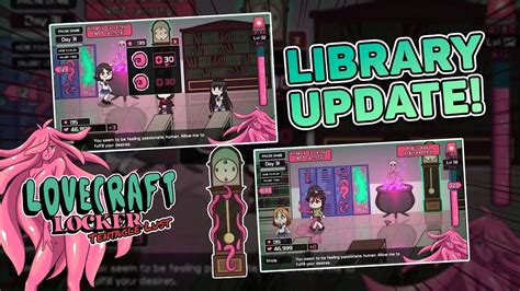 Lovecraft Locker Tentacle Lust Library Gameplay Trailer 2023 Youtube
